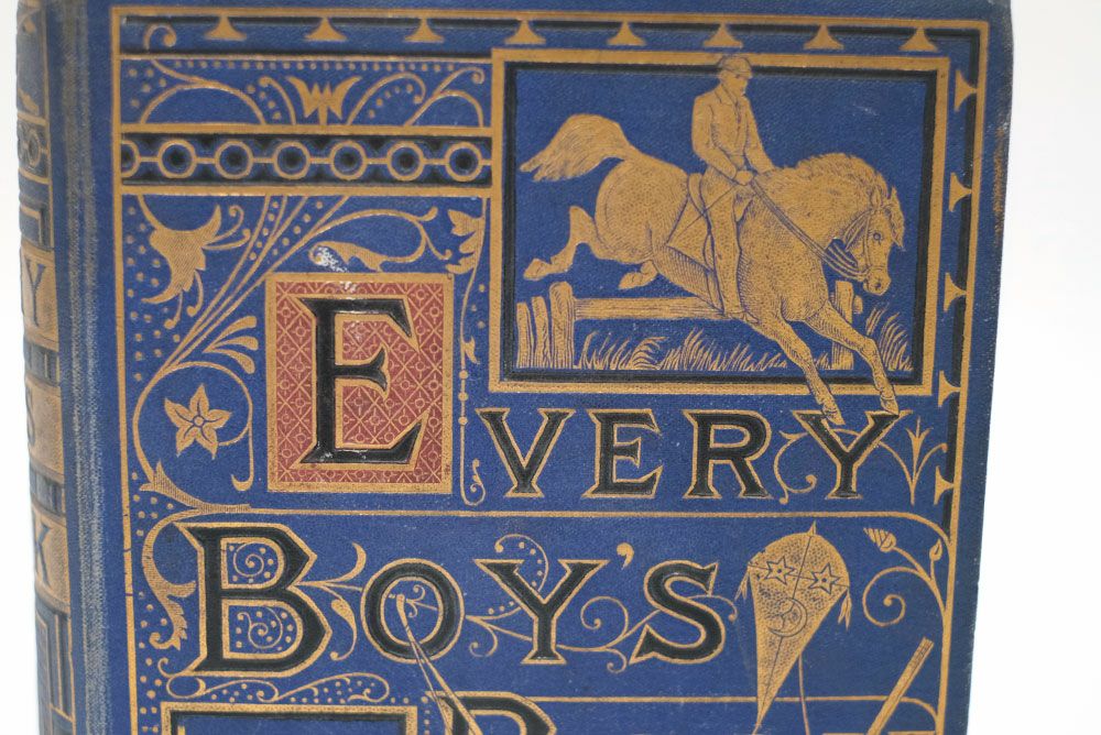 アンティークブック EVERY BOY'S BOOK イギリス ボーイズブック 挿絵ありの通販 アンティークショップMALTOオンライン